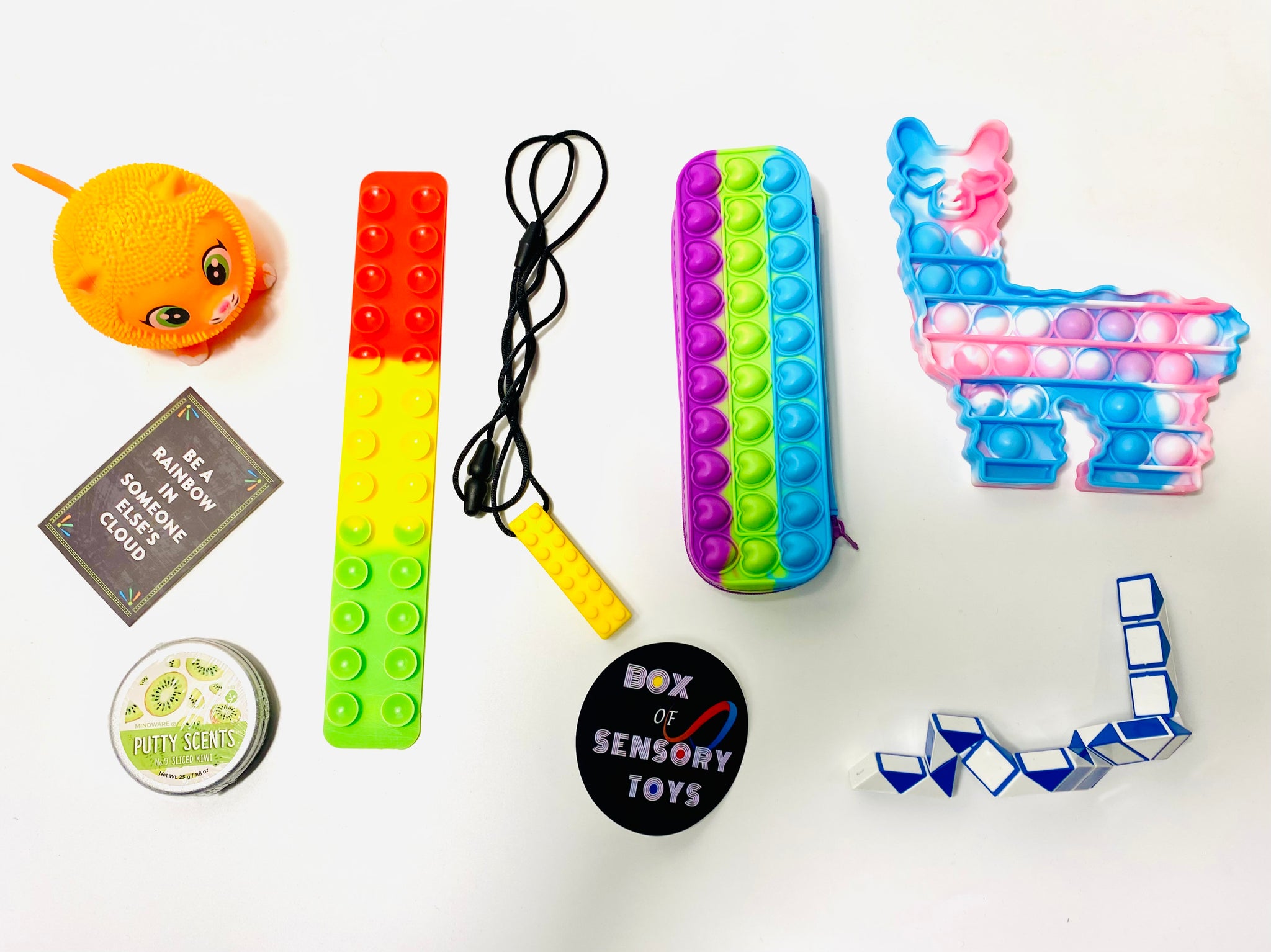 FIDGET TOY BOX PLUS💛 (Monthly) – Box of Sensory Toys