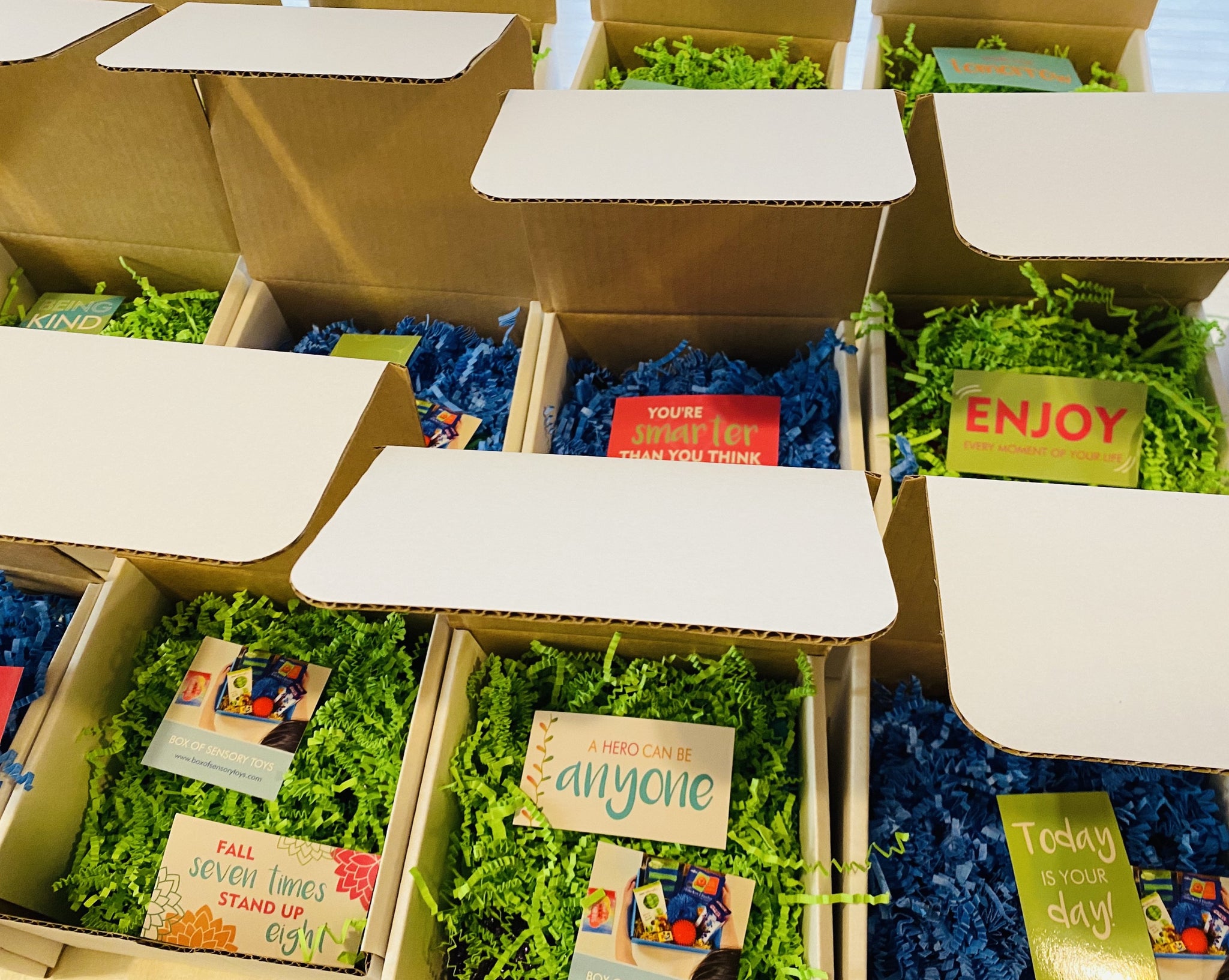 FIDGET TOYS BOX 💛 (Monthly) – Box of Sensory Toys