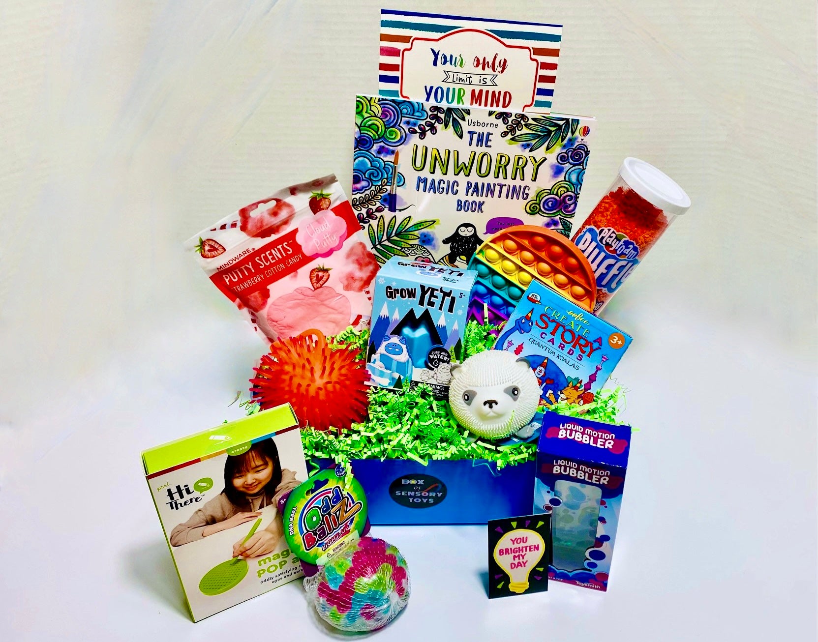 SENSORY TOY BOX 💛 K- 4th Grade (Quarterly) – Box of Sensory Toys