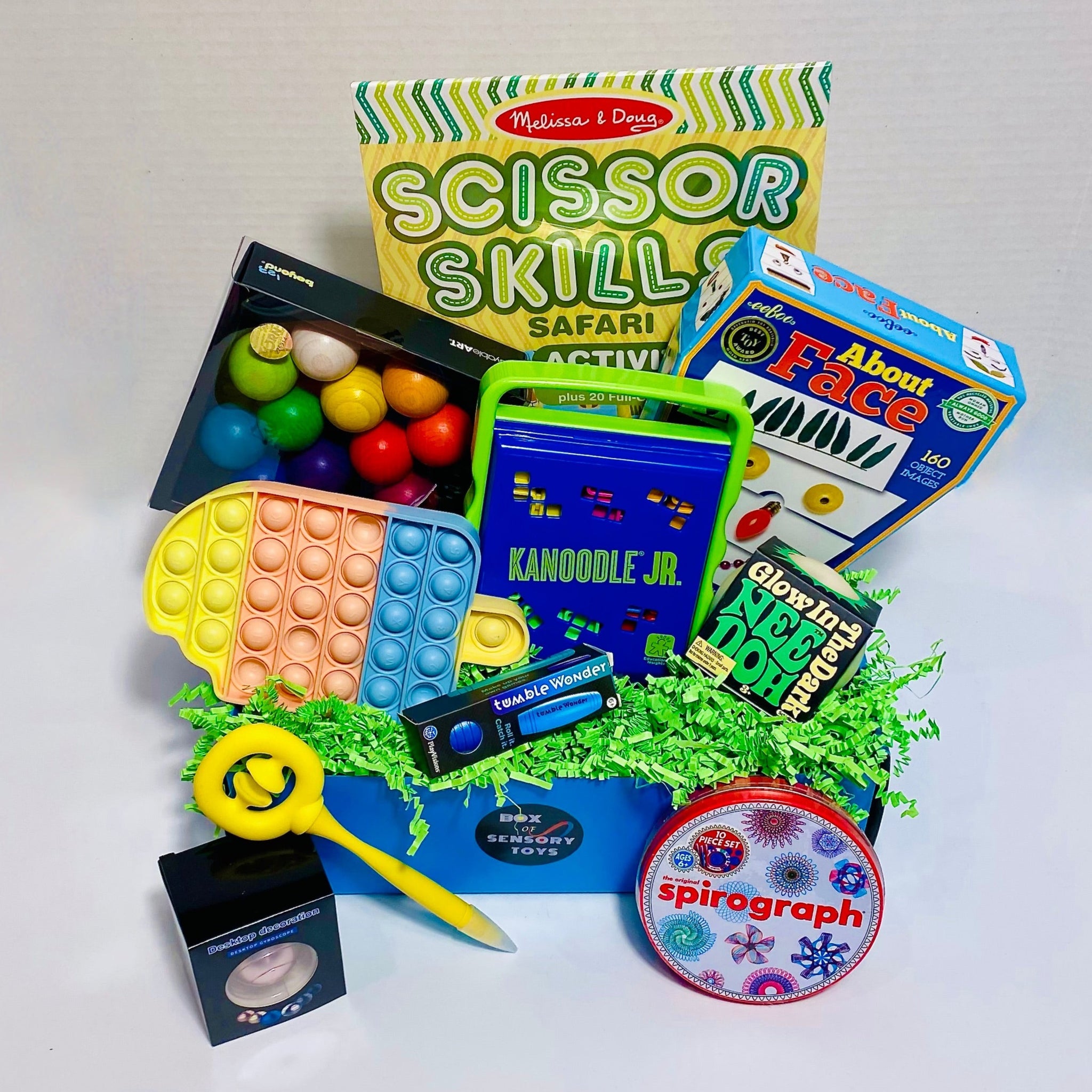 SENSORY TOY BOX 💛 K- 4th Grade (Quarterly) – Box of Sensory Toys