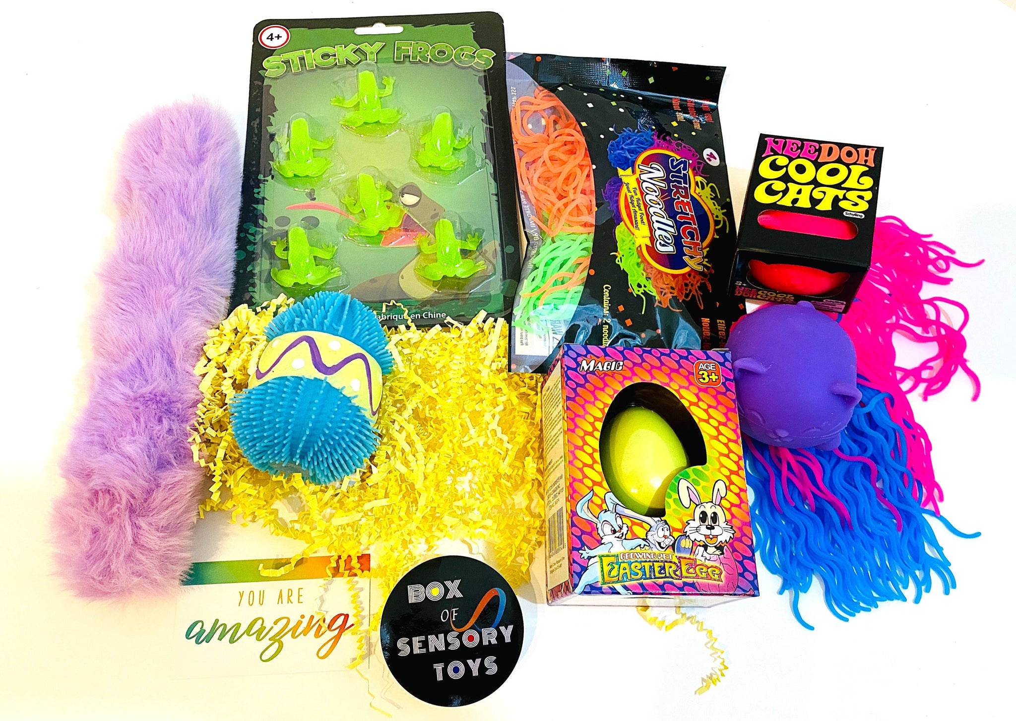 FIDGET TOYS BOX 💛 (Monthly) – Box of Sensory Toys